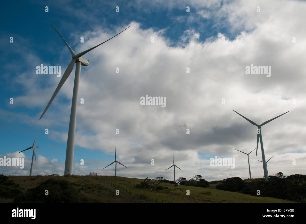 Wind turbines generation power electricity hi-res stock photography and ...