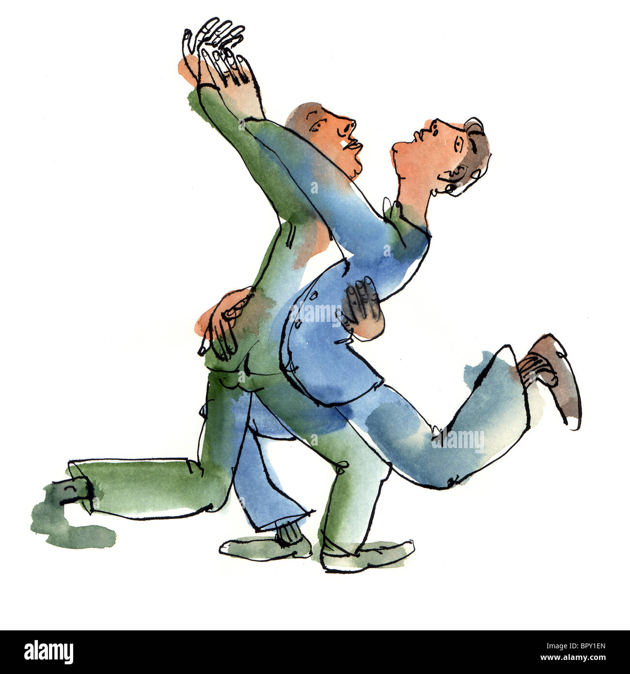 Gay cartoons hi-res stock photography and images - Alamy