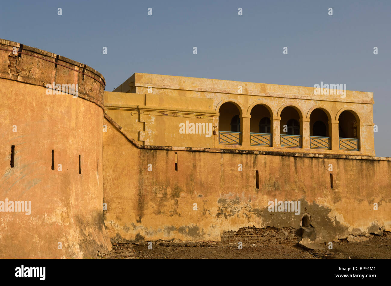 Fort from 1744, Podor, Senegal Stock Photo - Alamy