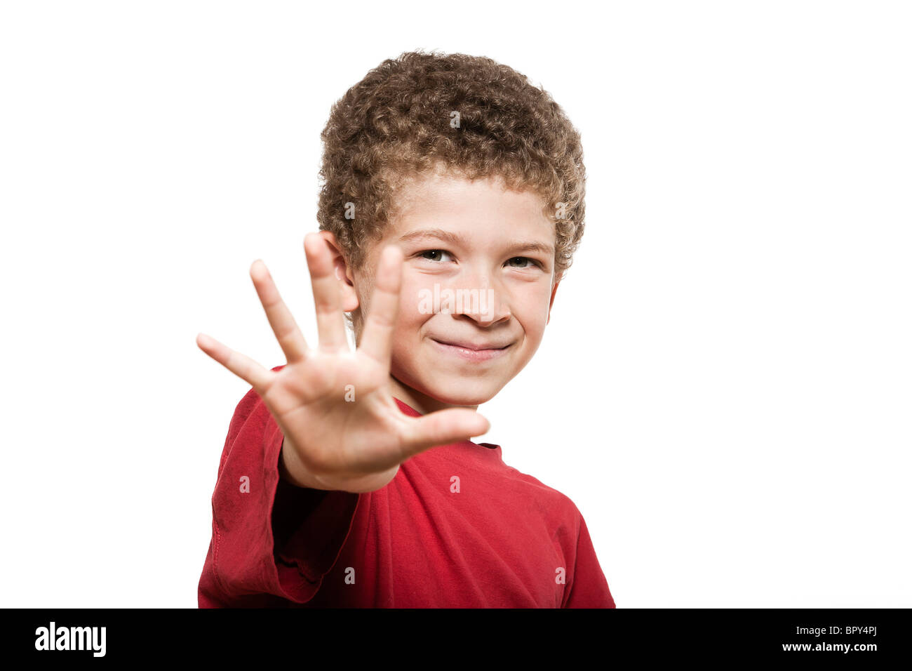 Kids saluting hi-res stock photography and images - Alamy