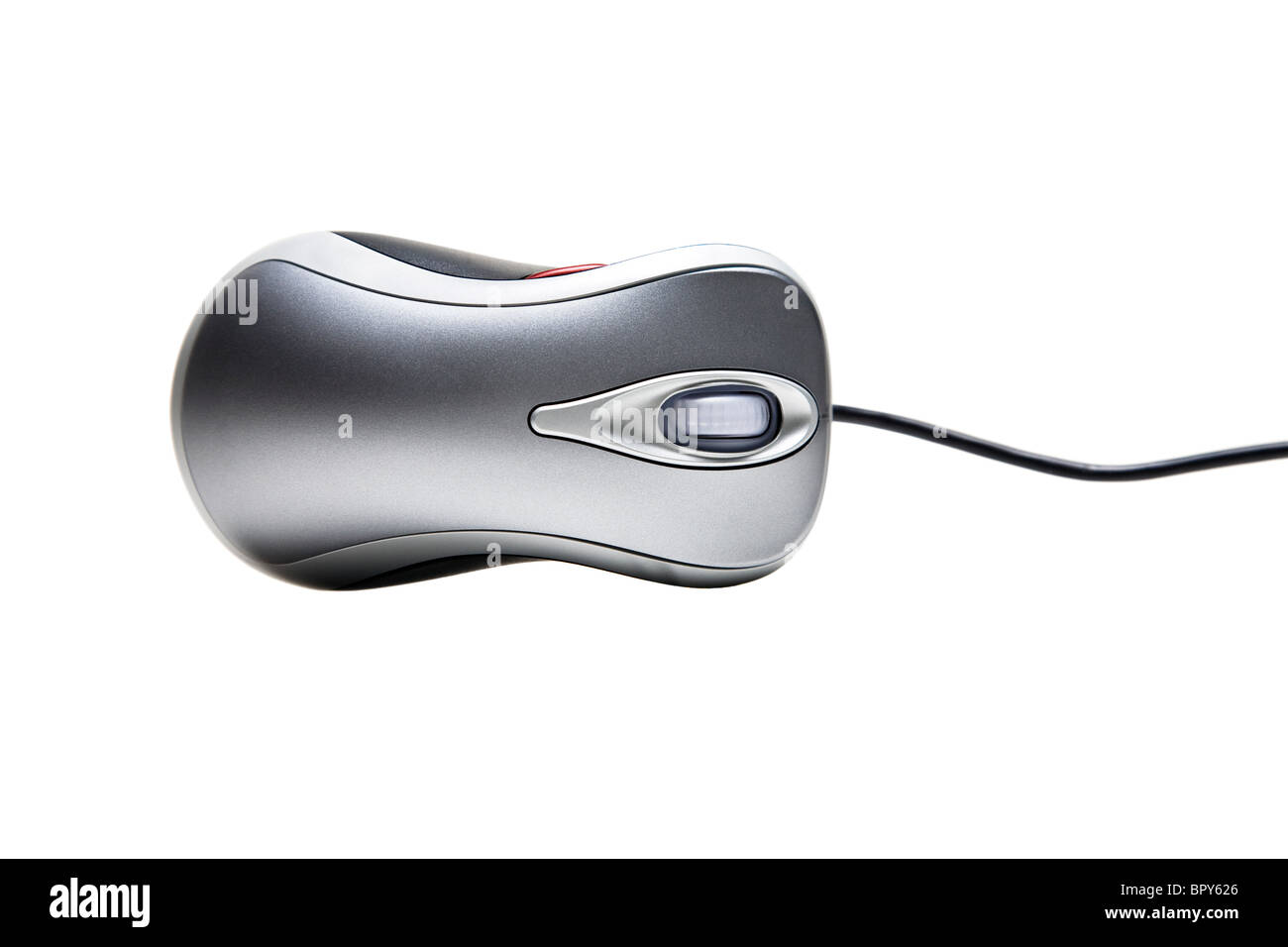 Metallic color computer mouse Stock Photo - Alamy