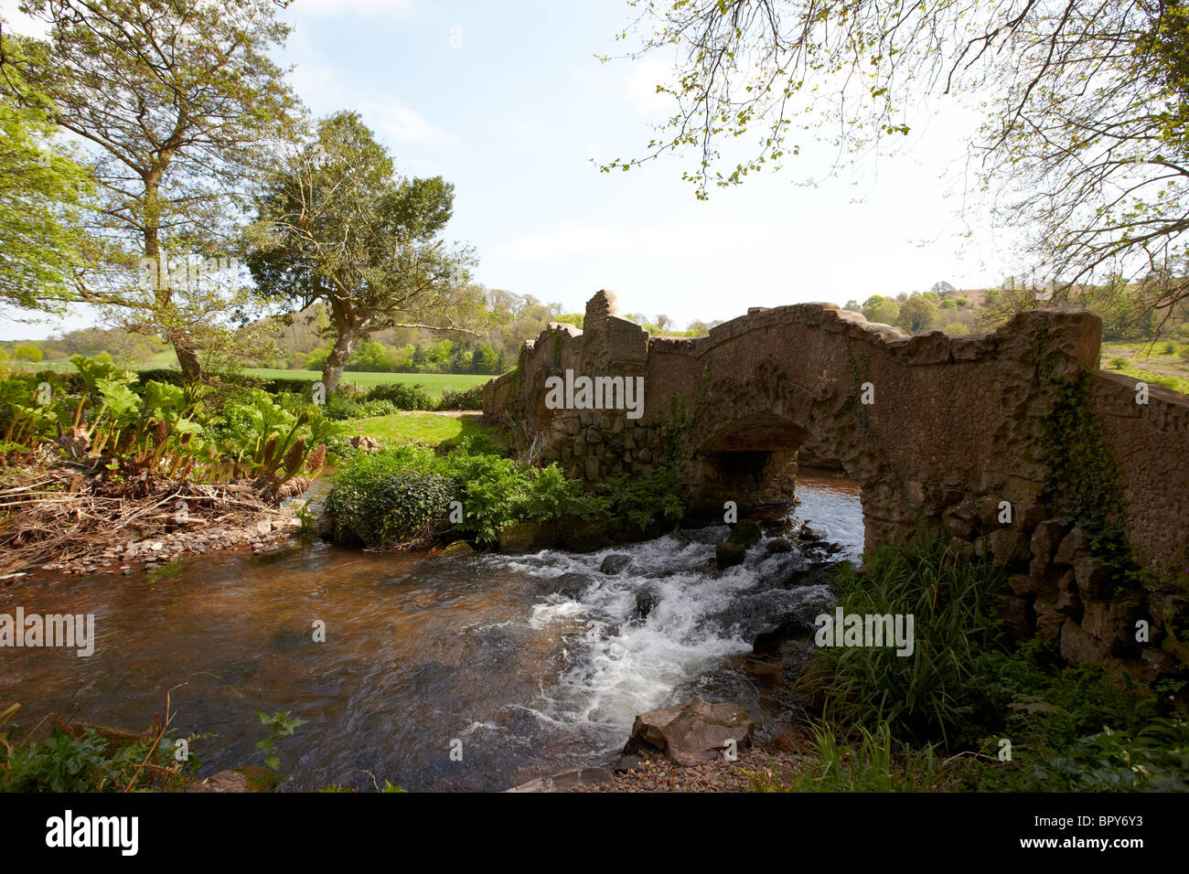 Dunster gallox bridge hi-res stock photography and images - Alamy
