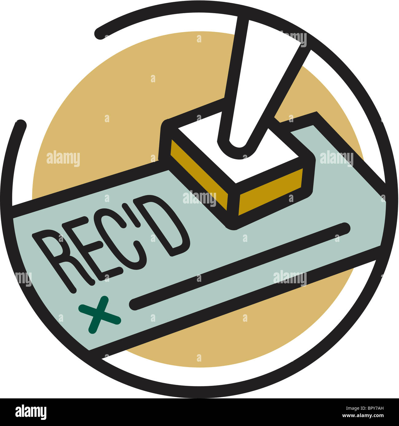Illustrations stamp hi-res stock photography and images - Alamy