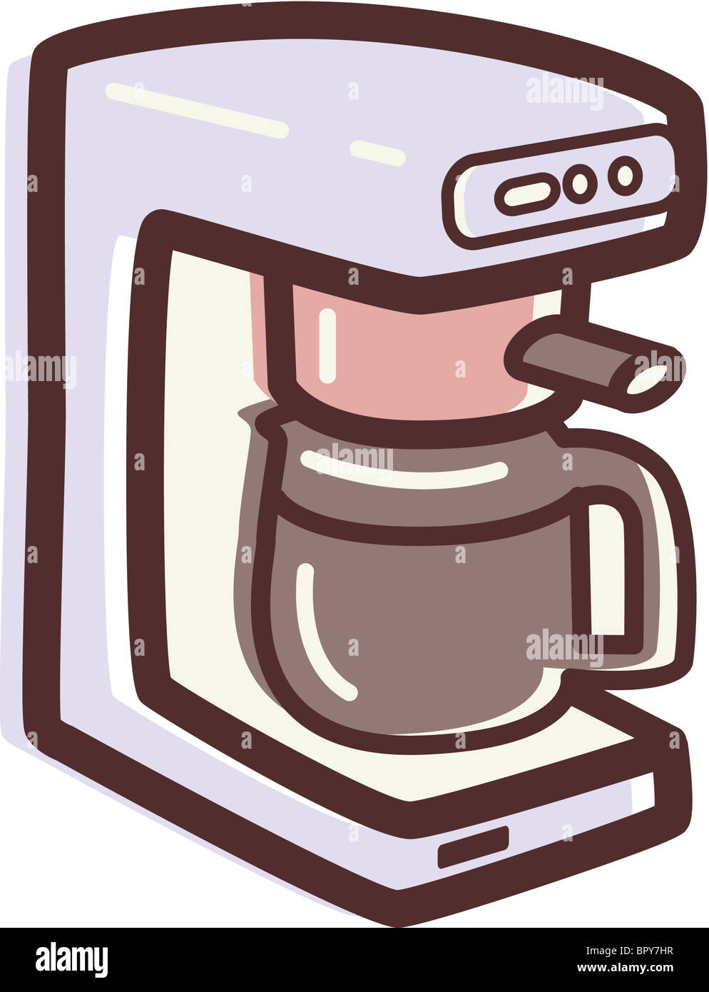 Coffee maker clipart hi-res stock photography and images - Alamy