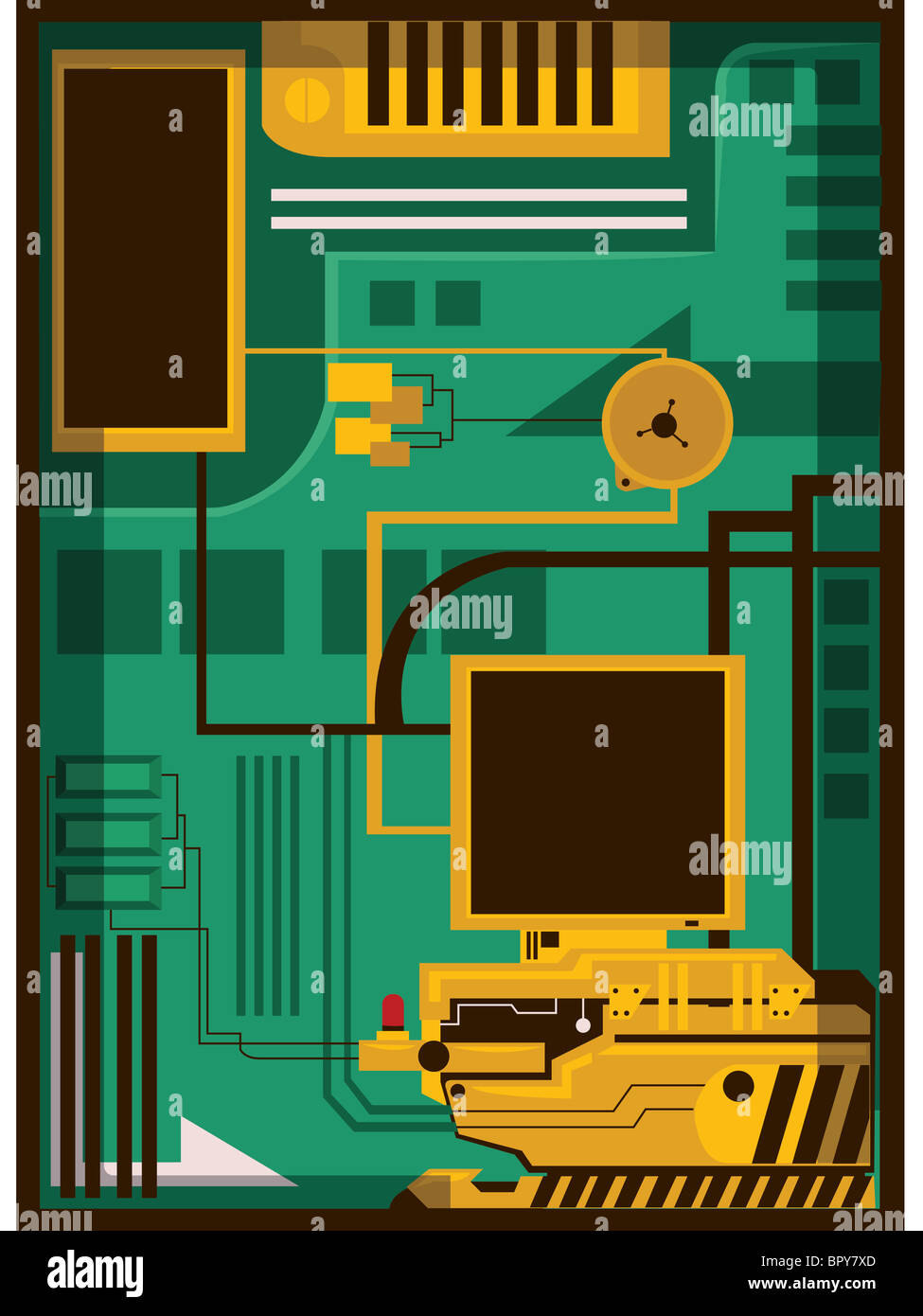An illustration of a prototype Stock Photo - Alamy
