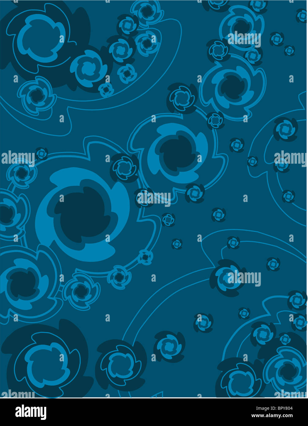 A blue abstract background Stock Photo - Alamy