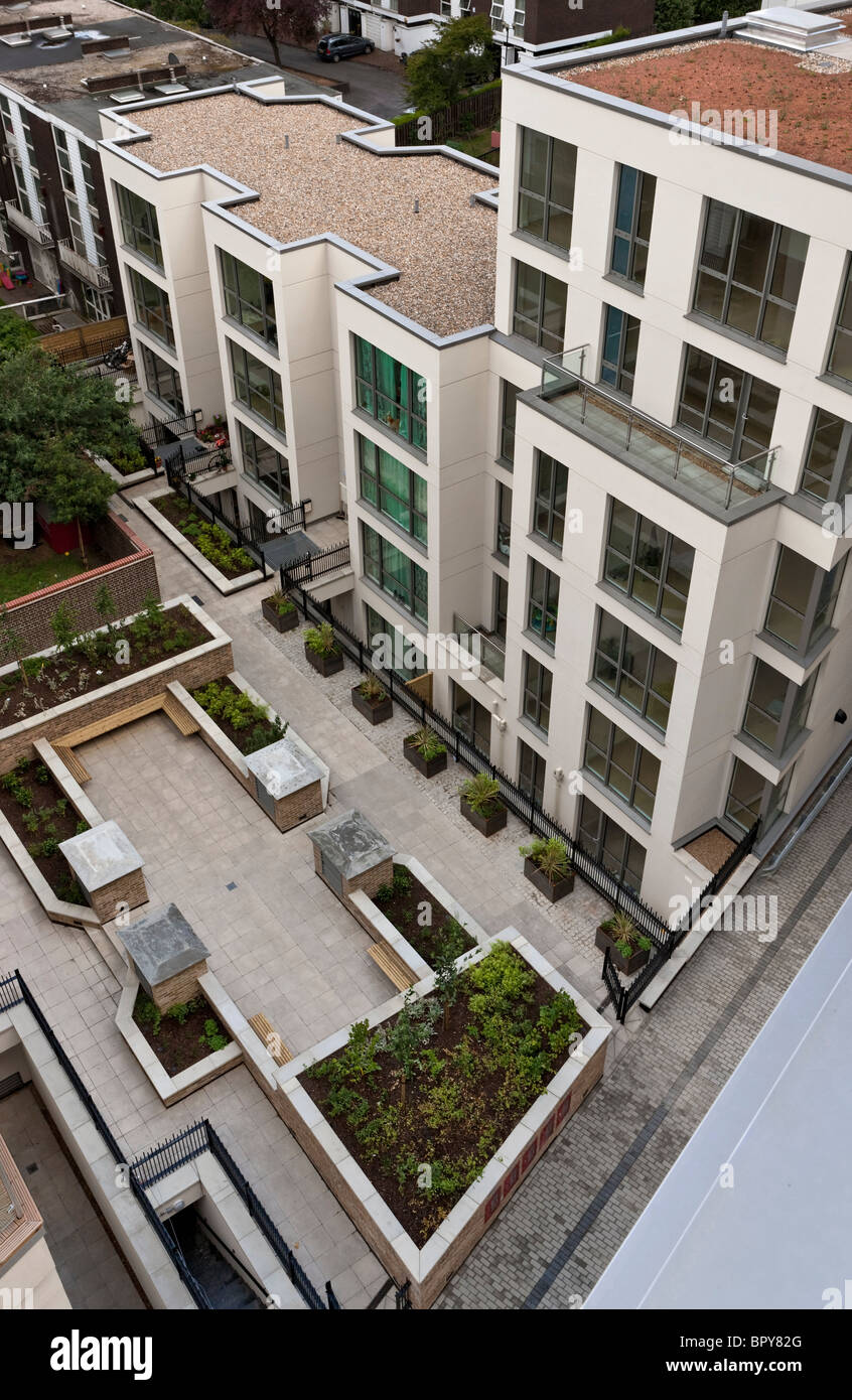 Winchester Place apartments and penthouse at Swiss Cottage, London ...