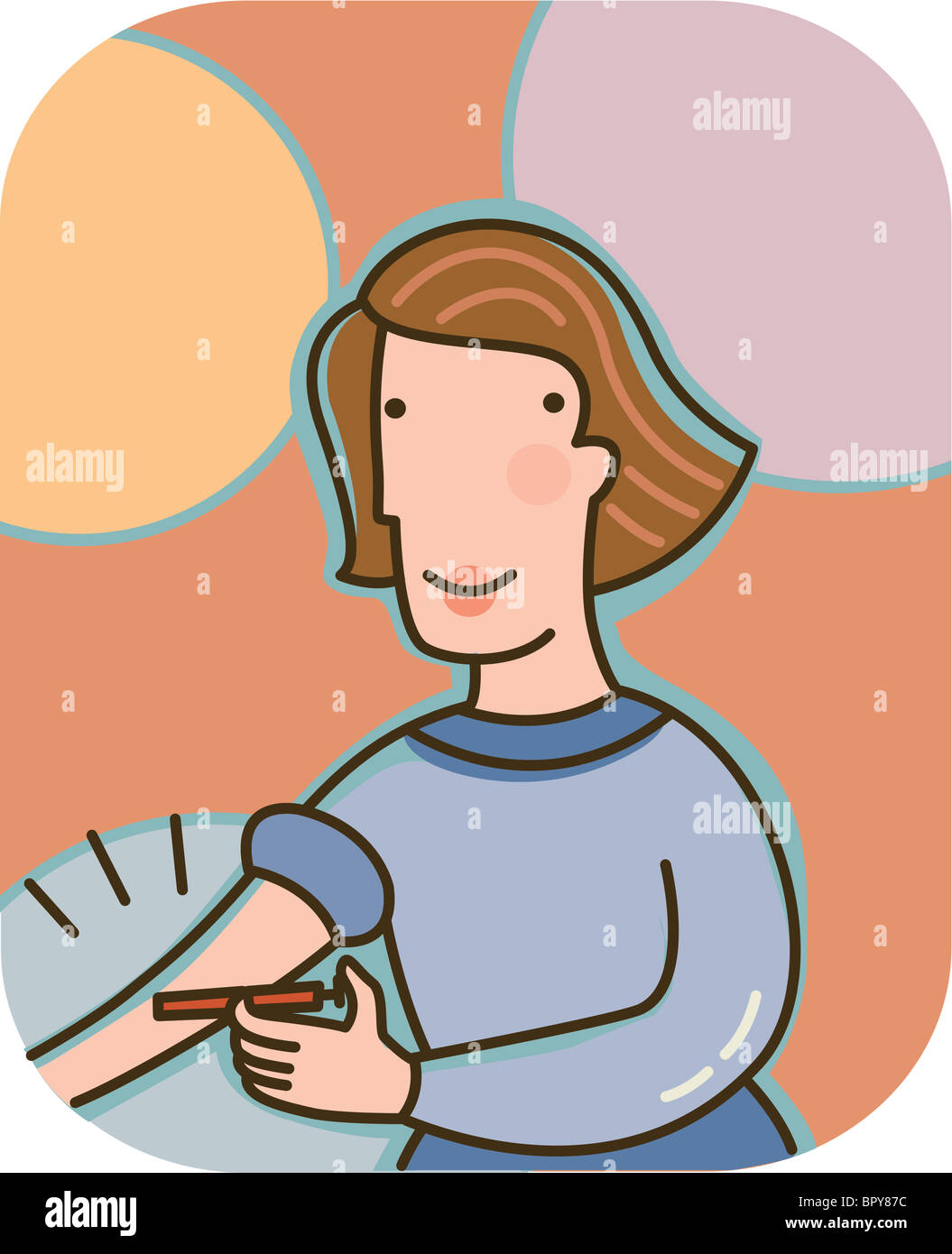 Person hands insulin injection hi-res stock photography and images - Alamy