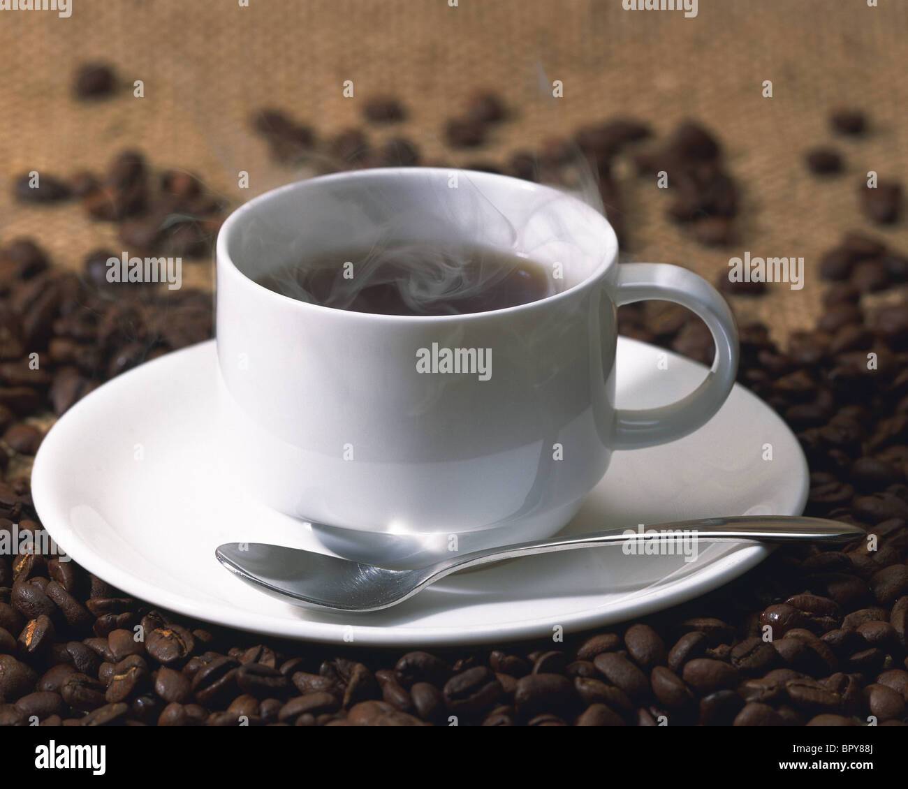 Morning breakfast cup coffee Cut Out Stock Images & Pictures - Alamy
