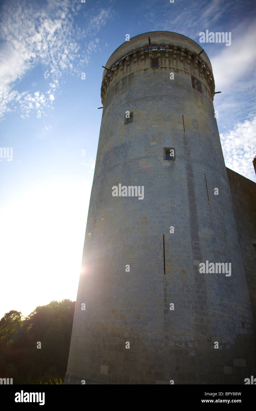 Falaise Castle birthplace of William the Conqueror Stock Photo - Alamy