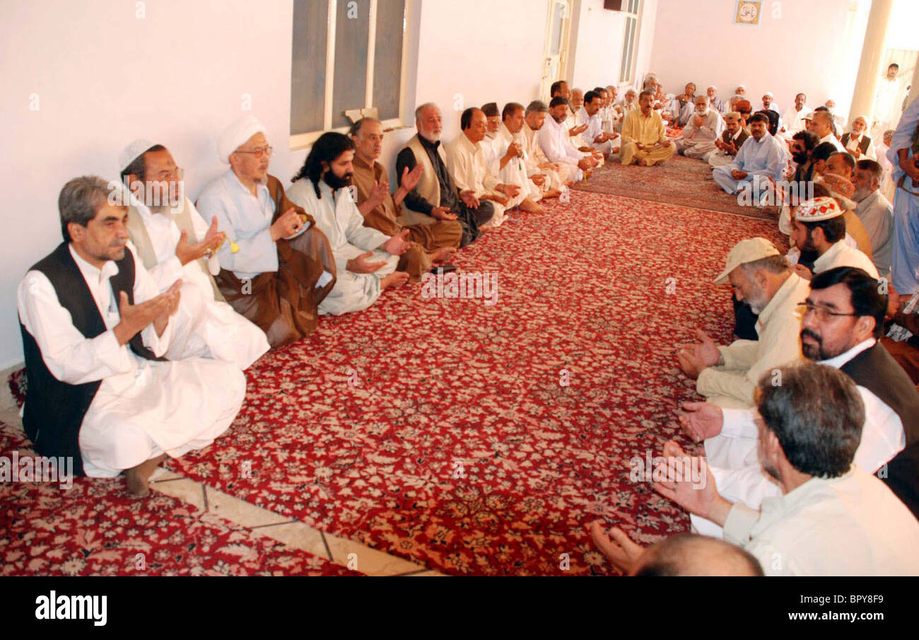 Jahmori Watan Party (JWP) leader, Nawabzada Shah Zain Bugti and other ...