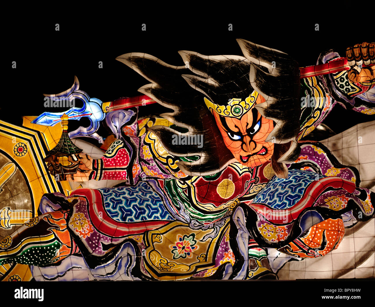 Nebuta Matsuri summer festival of giant floats, Aomori City, Aomori ...