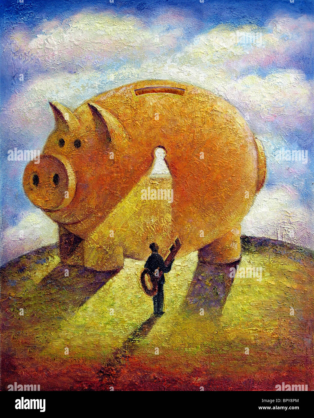 Penny lock hi-res stock photography and images - Alamy