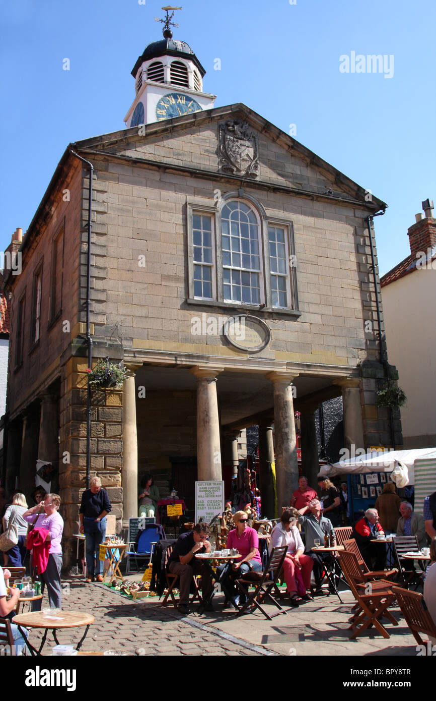 The Town Hall at Whitby, North Yorkshire, England, U.K Stock Photo - Alamy