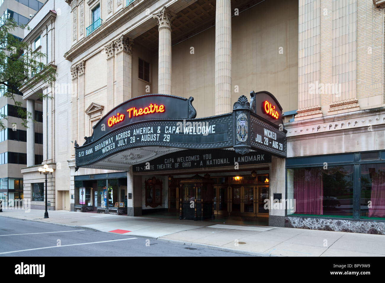 The Ohio Theatre in downtown Columbus Ohio Stock Photo - Alamy