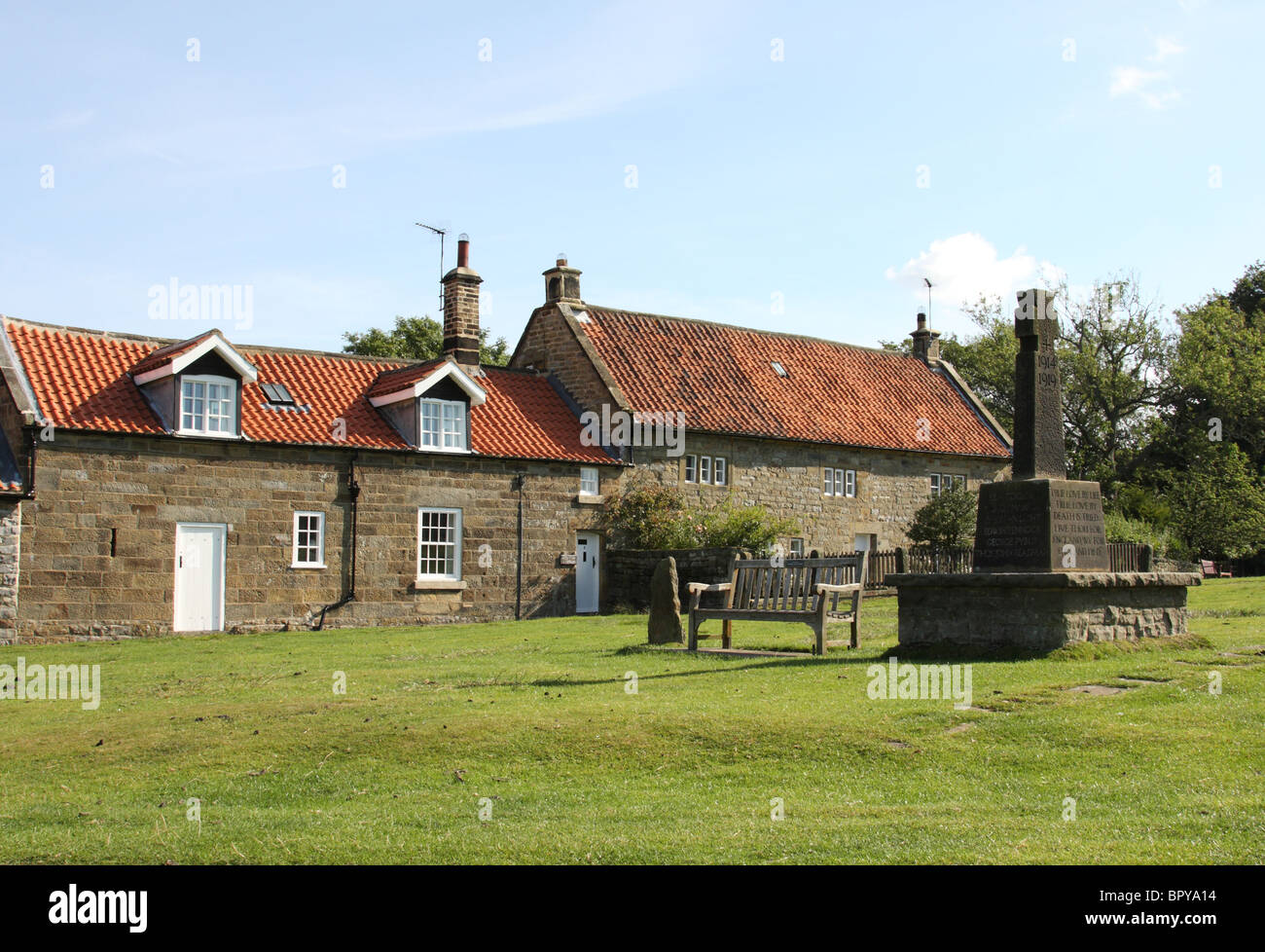 The village of Goathland, North Yorkshire, England, U.K Stock Photo - Alamy
