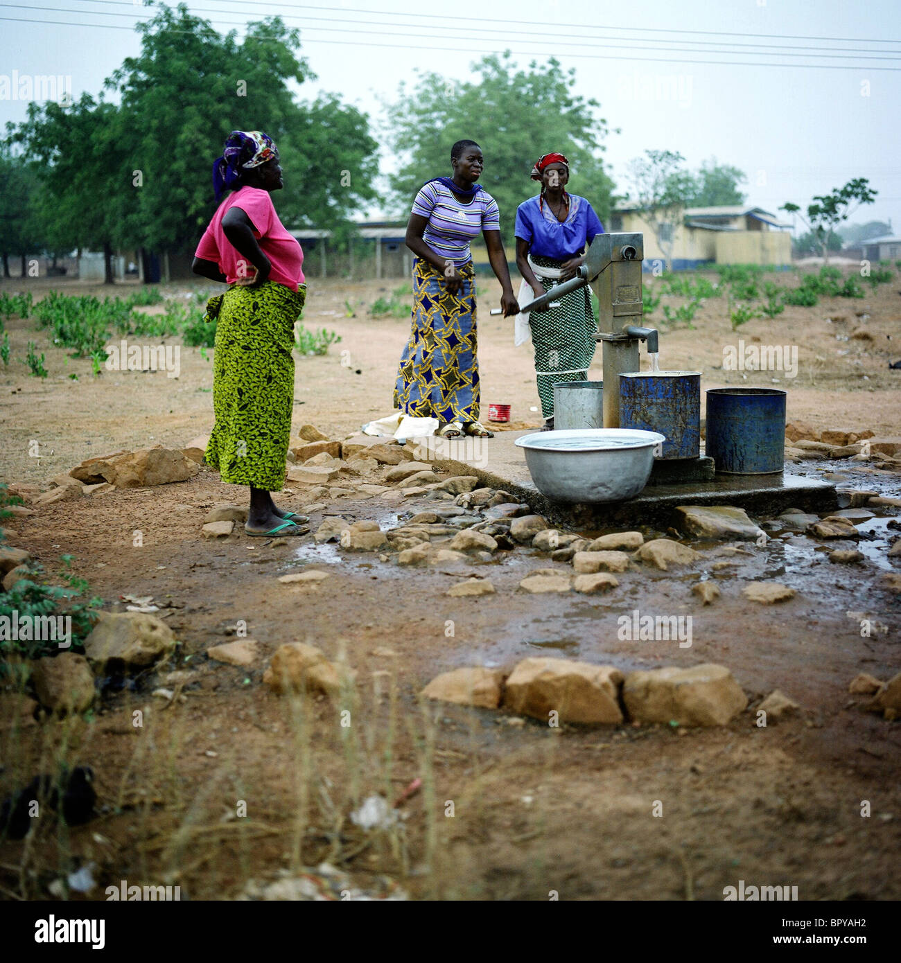 A water well in africa Stock Photo - Alamy