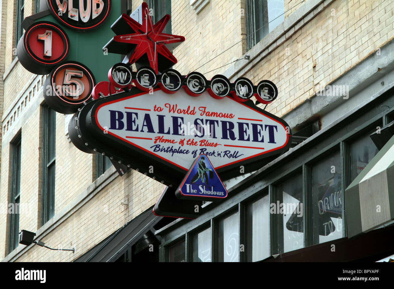 Beale Street sign, Memphis, Tennessee, USA Stock Photo - Alamy