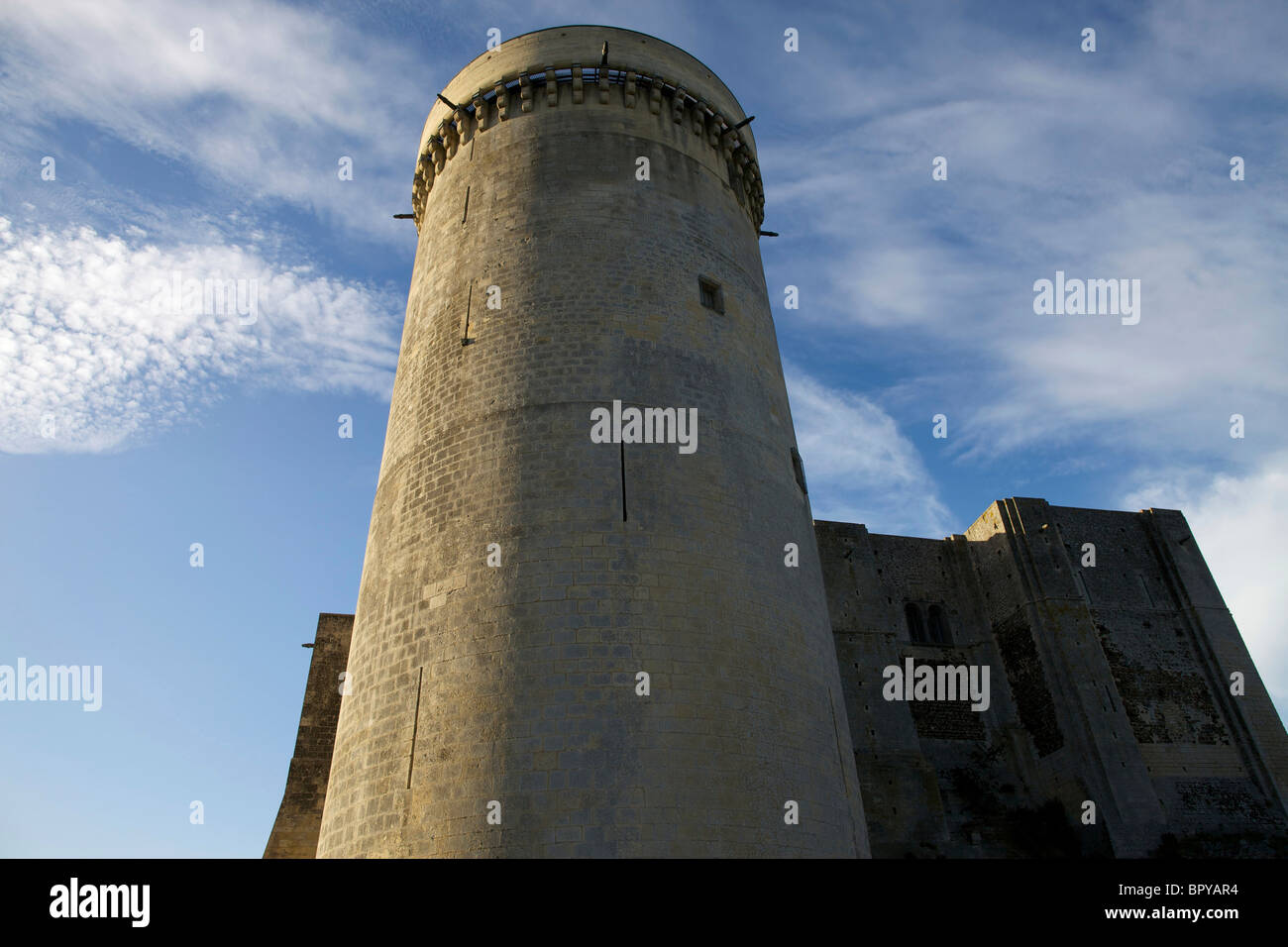 Falaise Castle birthplace of William the Conqueror Stock Photo - Alamy