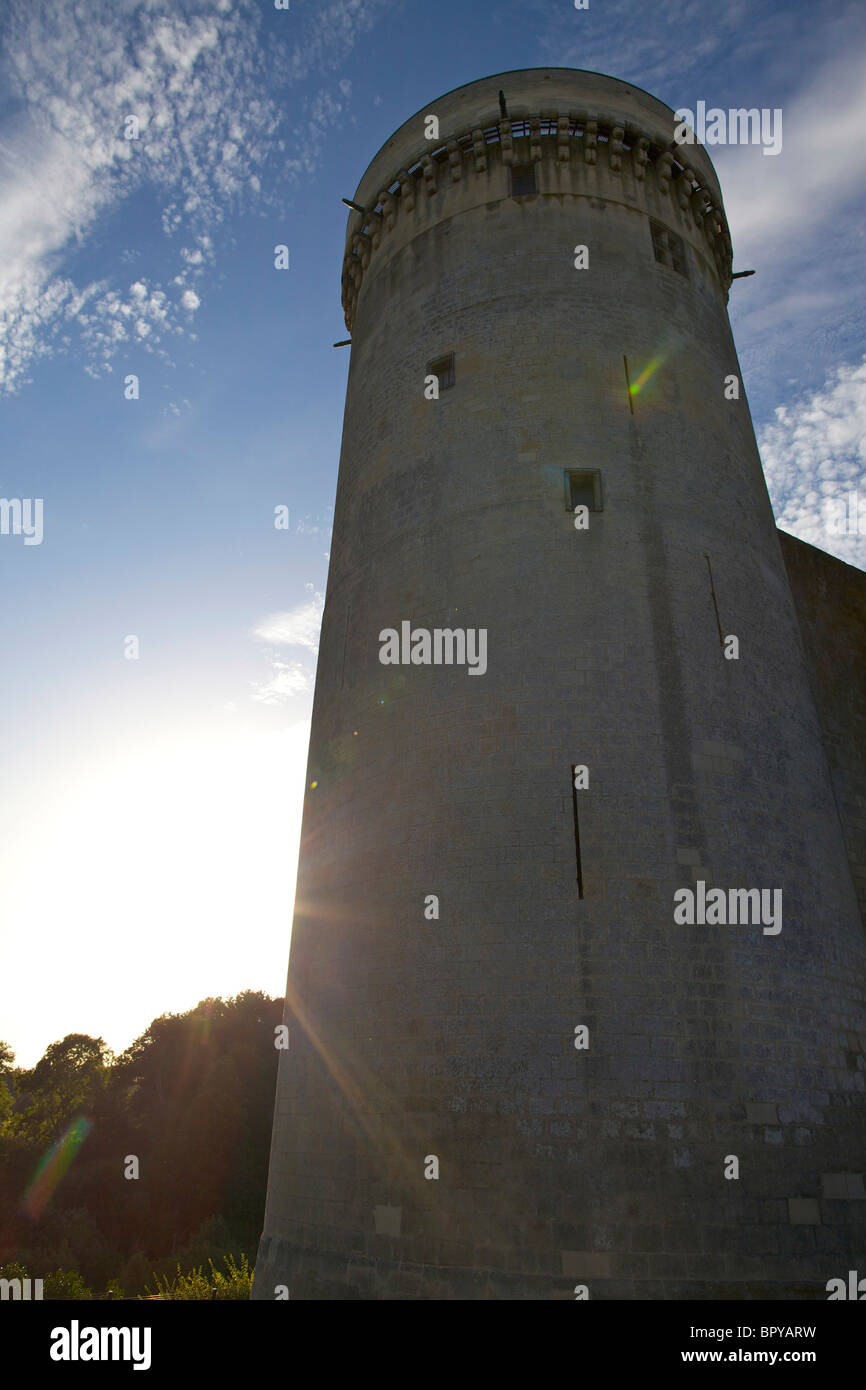 Falaise Castle birthplace of William the Conqueror Stock Photo - Alamy