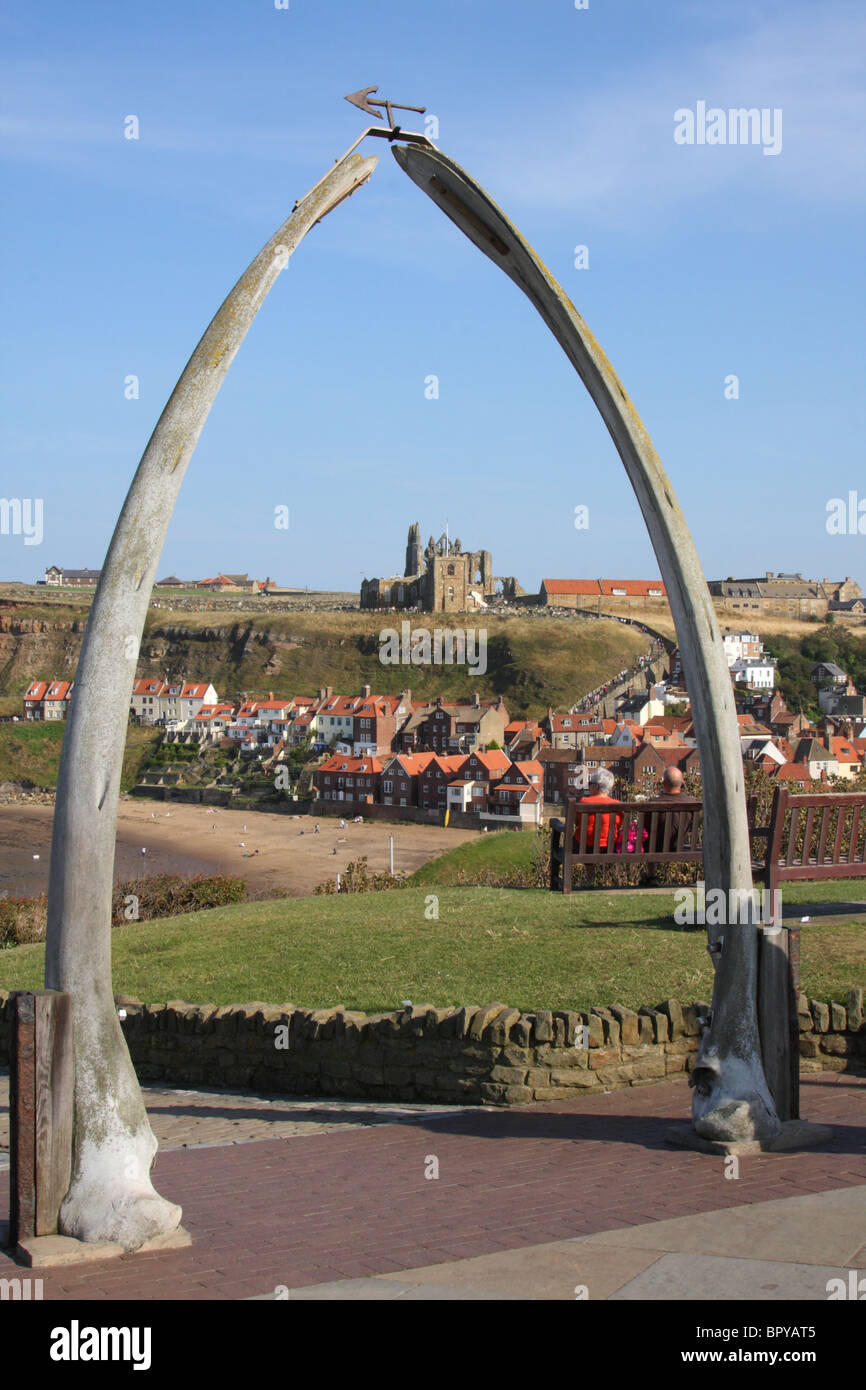 Whitby whale bones hi-res stock photography and images - Alamy