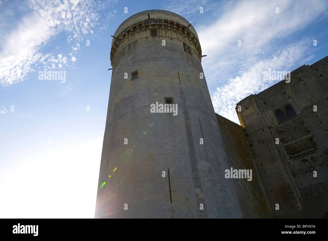 Falaise Castle birthplace of William the Conqueror Stock Photo - Alamy