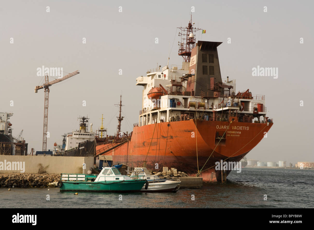 Harbour, Dakar, Senegal Stock Photo - Alamy