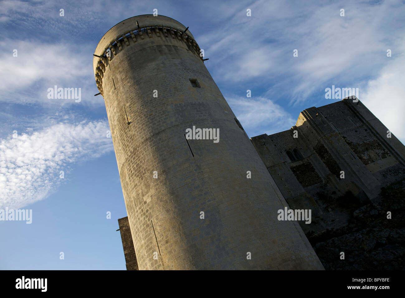 Falaise Castle birthplace of William the Conqueror Stock Photo - Alamy