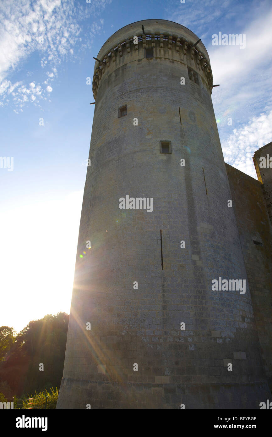 Falaise Castle birthplace of William the Conqueror Stock Photo - Alamy