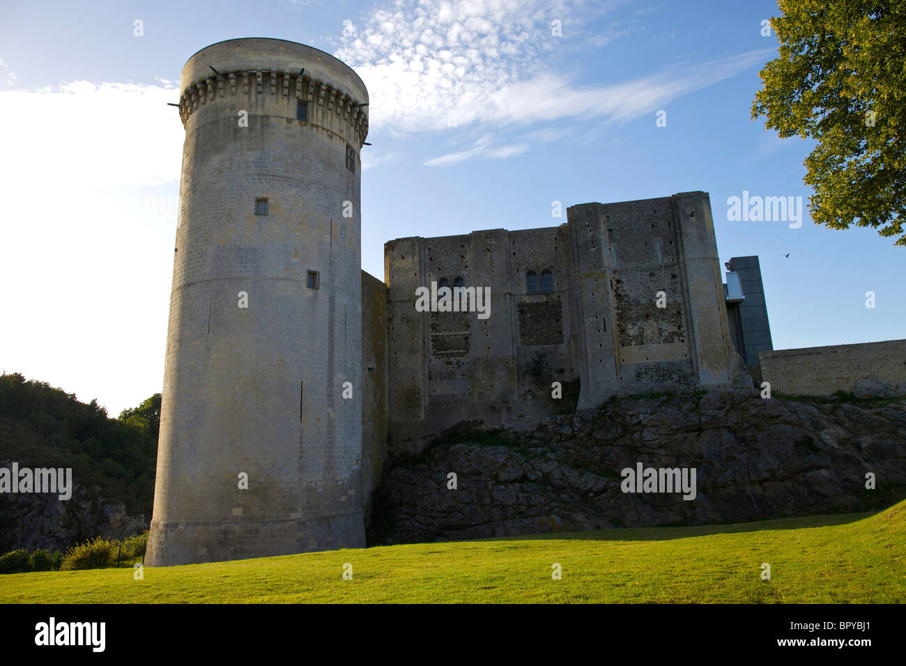 Falaise Castle birthplace of William the Conqueror Stock Photo - Alamy
