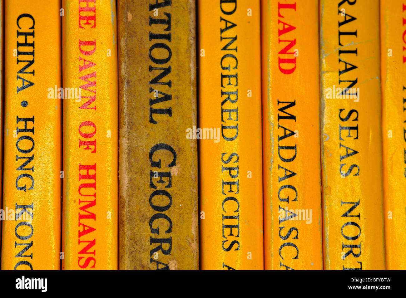 National Geographic Magazines Stock Photo - Alamy