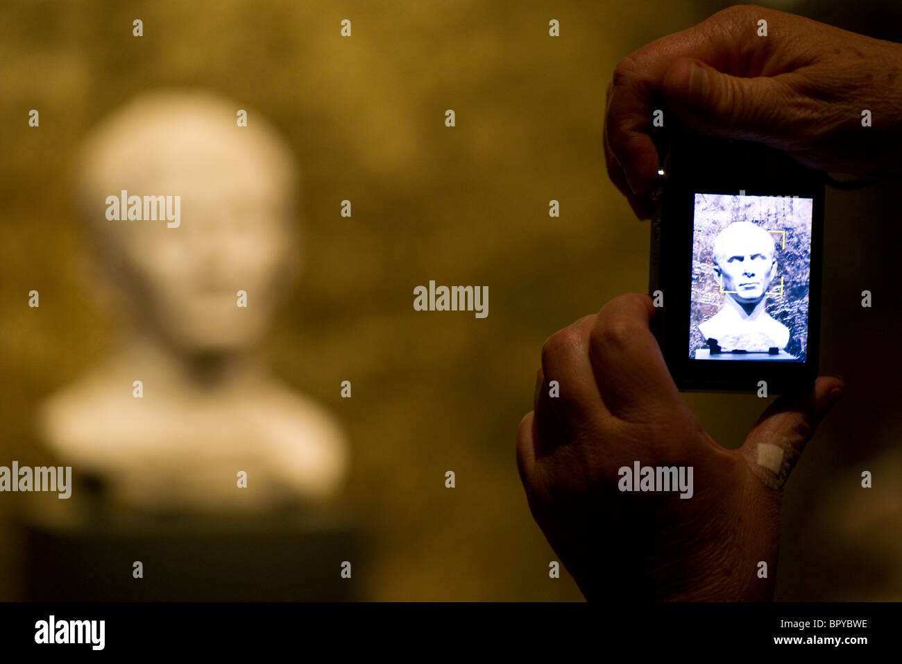 Julius caesar bust arles hi-res stock photography and images - Alamy