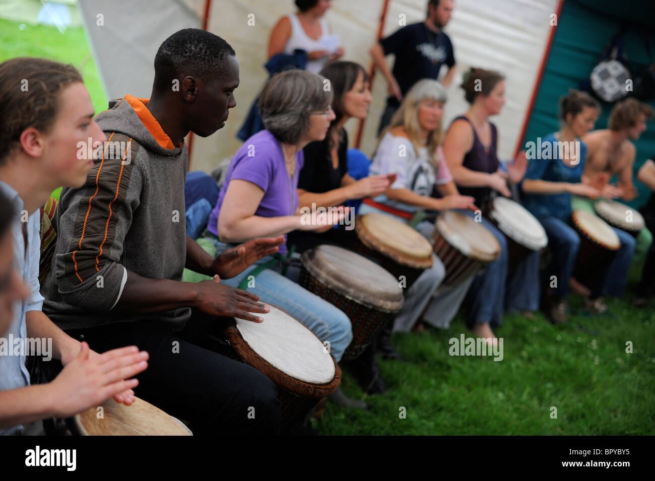 African Tribal Drummers
