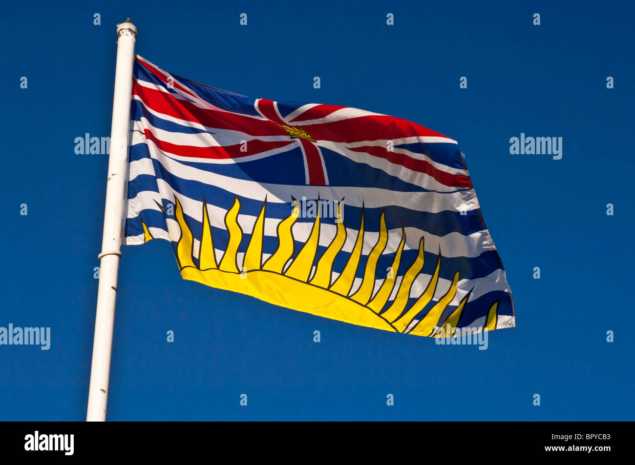 Wavy british flag hi-res stock photography and images - Alamy
