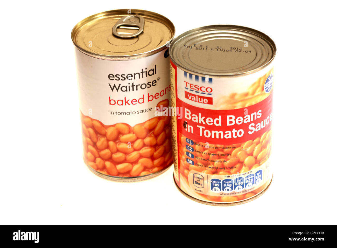 Cans of food tesco hi-res stock photography and images - Alamy