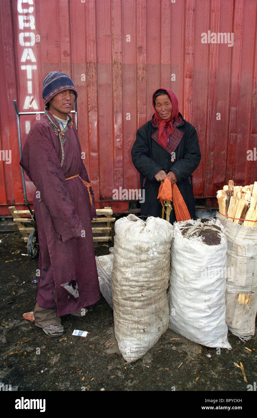 A market in Mongolia Stock Photo - Alamy