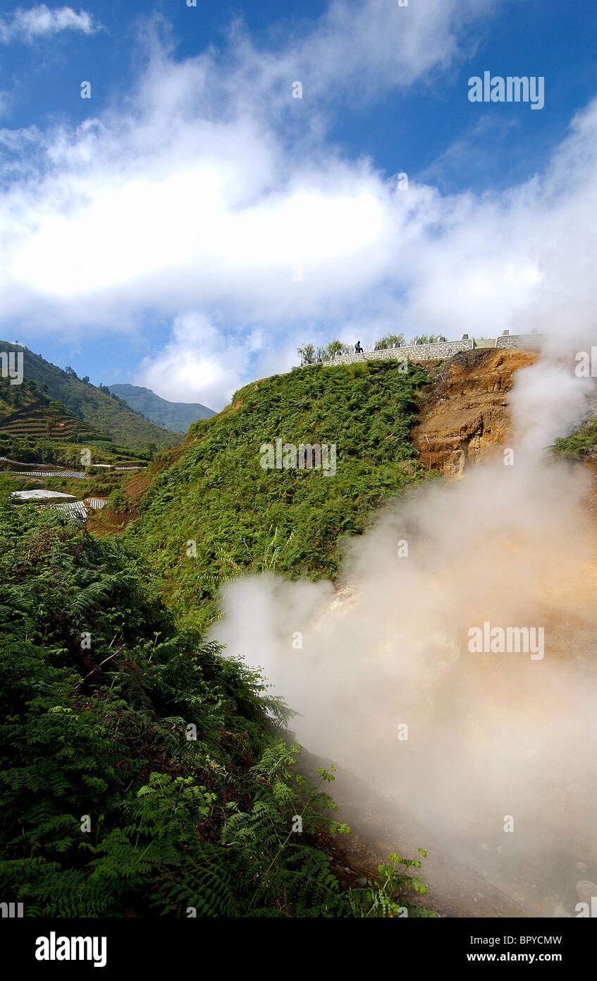 Dieng Highland Java Indonesia Stock Photo - Alamy