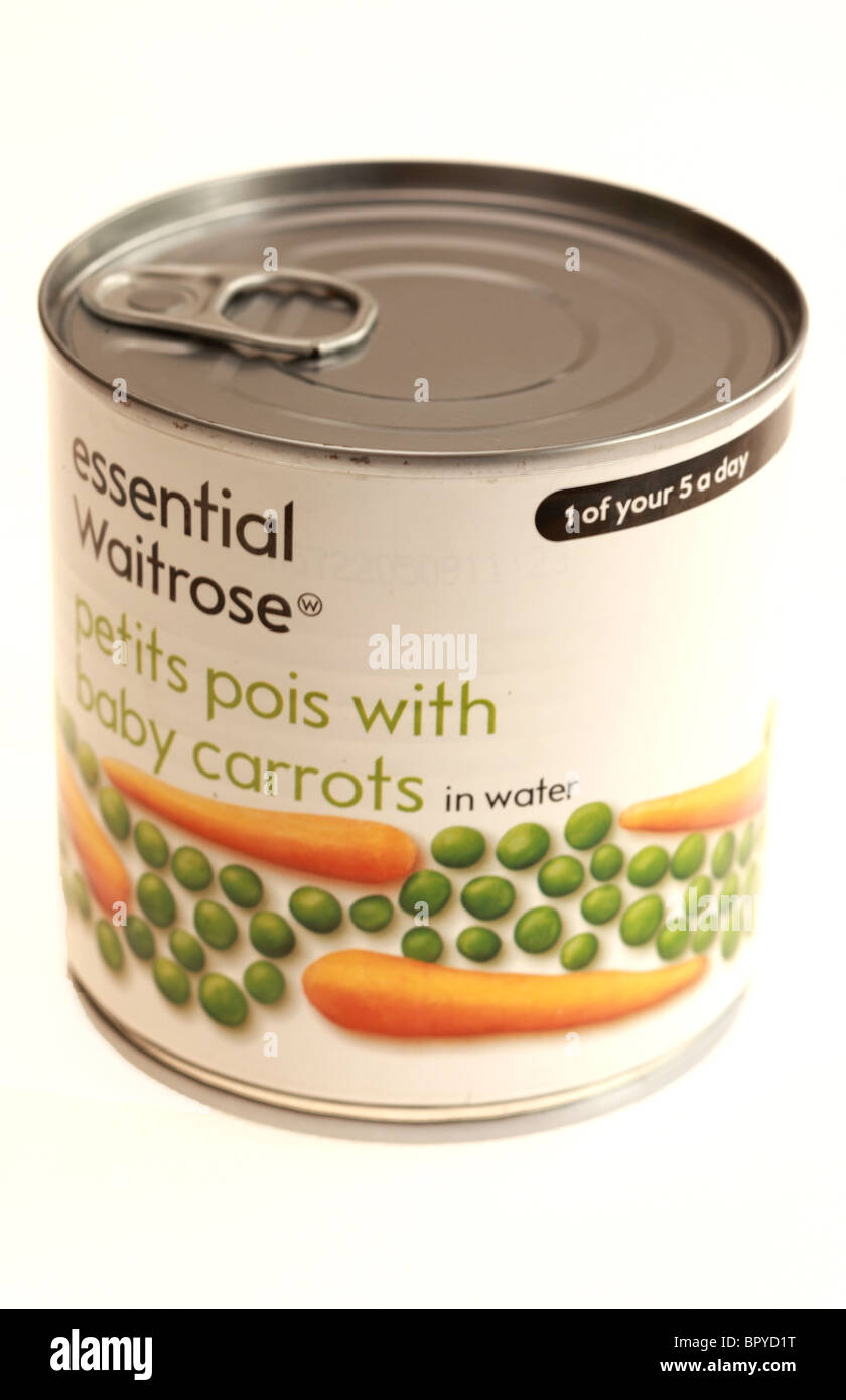 Tinned essential waitrose hi-res stock photography and images - Alamy