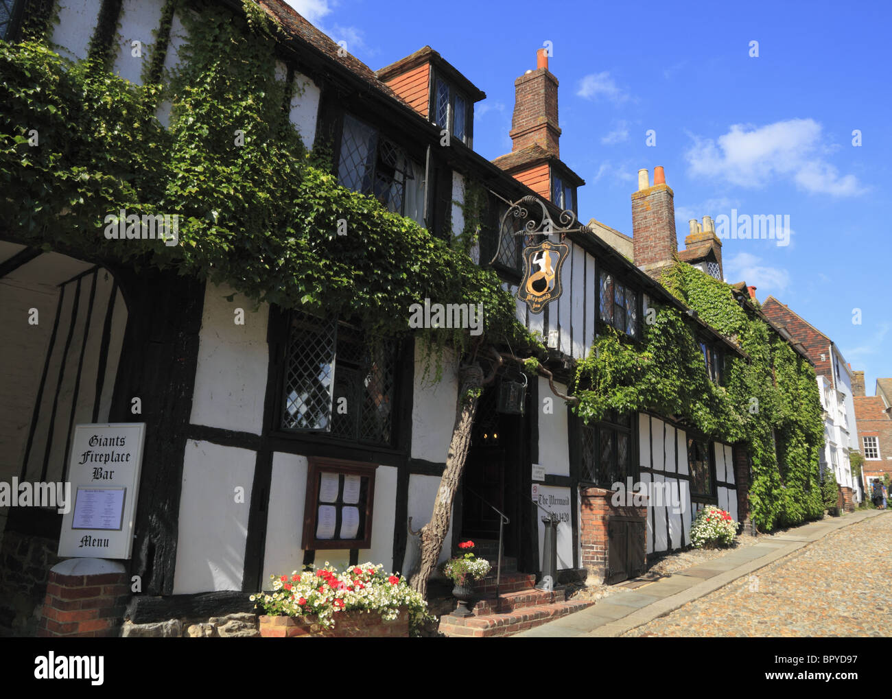 Rye sussex tudor houses hi-res stock photography and images - Alamy
