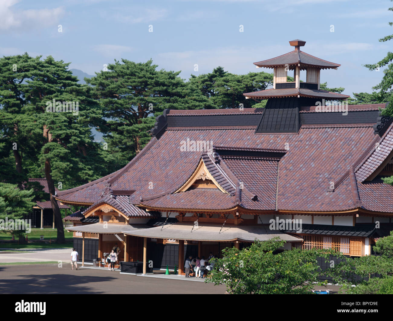 Hakodate Magistrate's Office, Goryokaku Park, Hakodate Stock Photo - Alamy