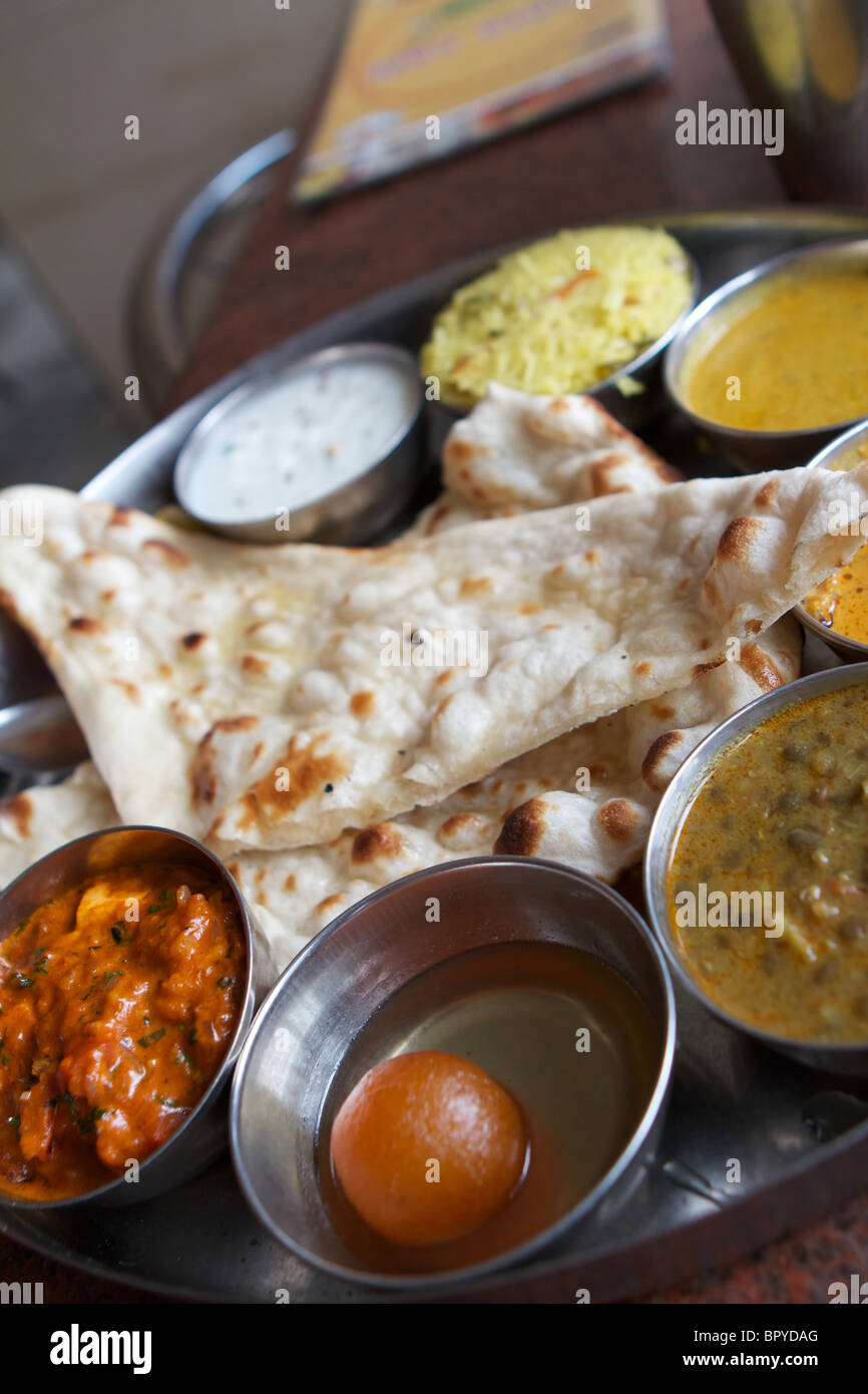 Indian thali hi-res stock photography and images - Alamy