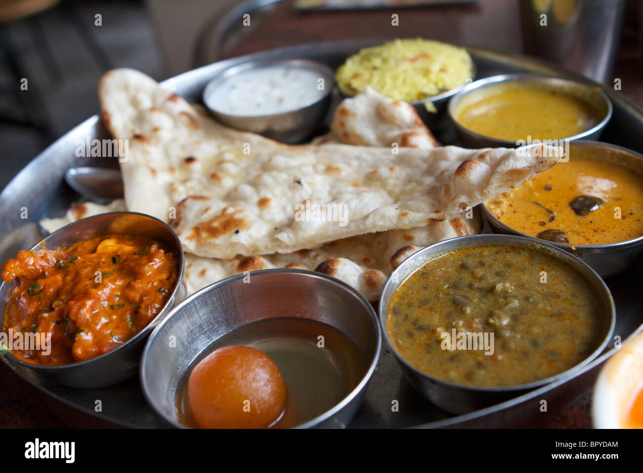 Indian thali hi-res stock photography and images - Alamy