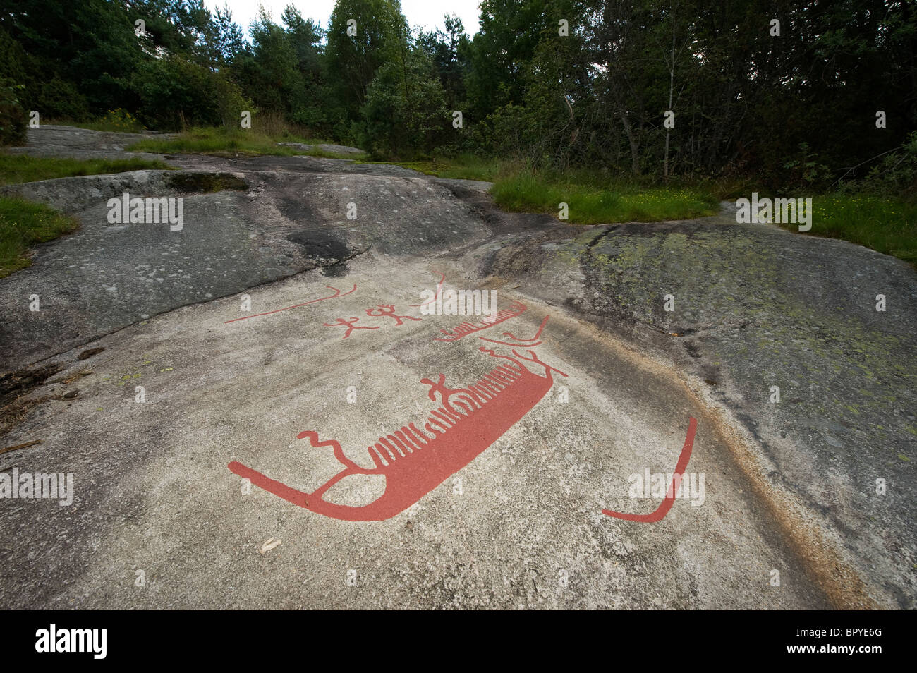 Viking rock carving hi-res stock photography and images - Alamy