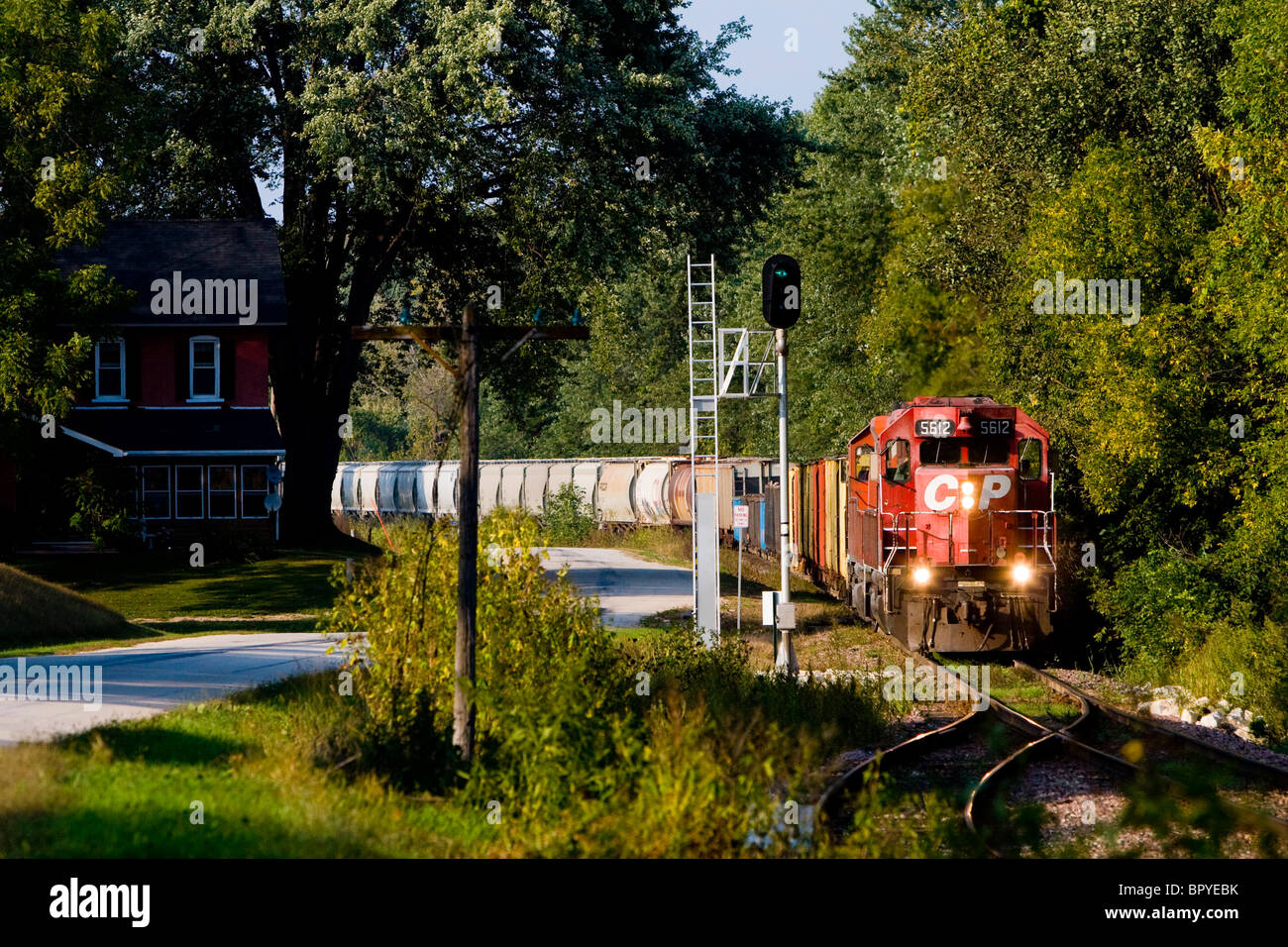 Diesel canadian pacific railway hi-res stock photography and images - Alamy