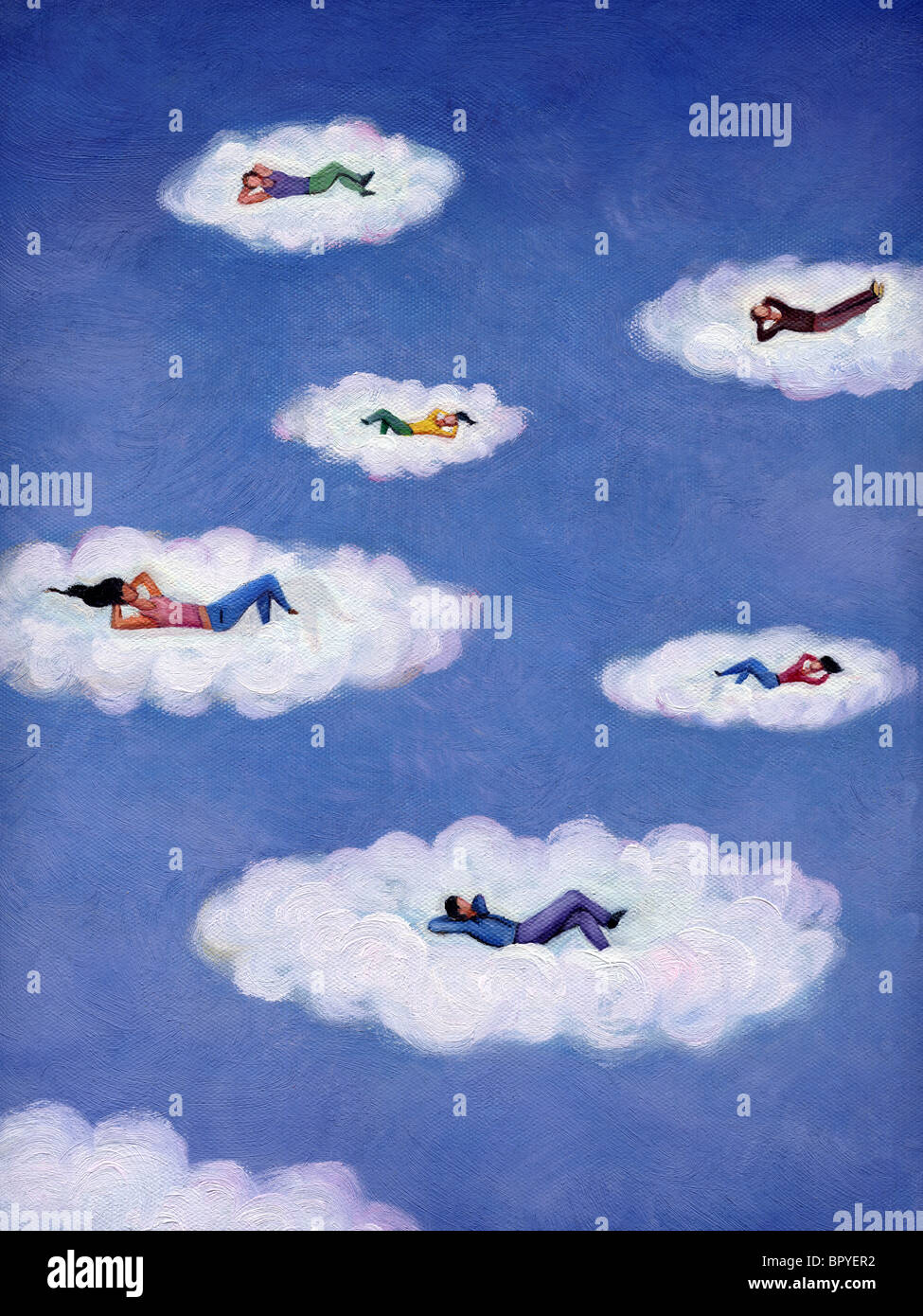 Drawings Of People Laying Down