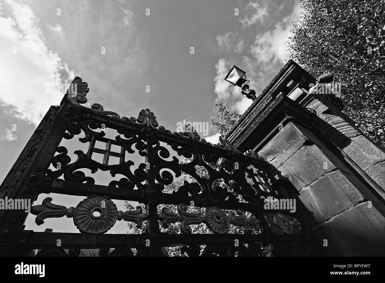 Angle gate Black and White Stock Photos & Images - Alamy