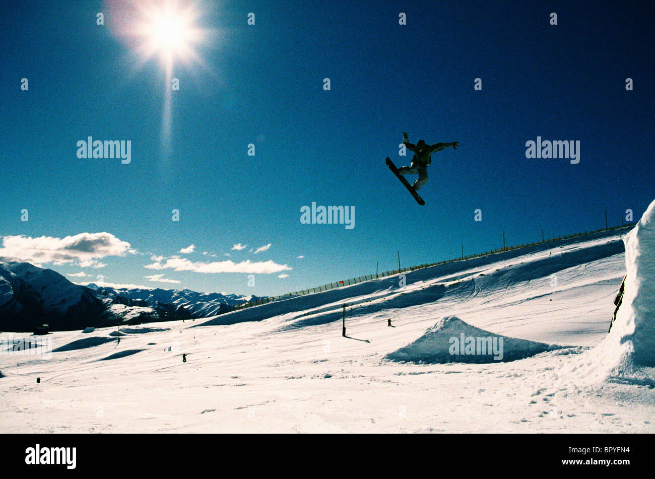 Snowboard park hi-res stock photography and images - Alamy