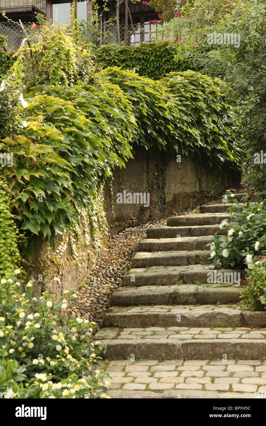 Winding steps hi-res stock photography and images - Alamy