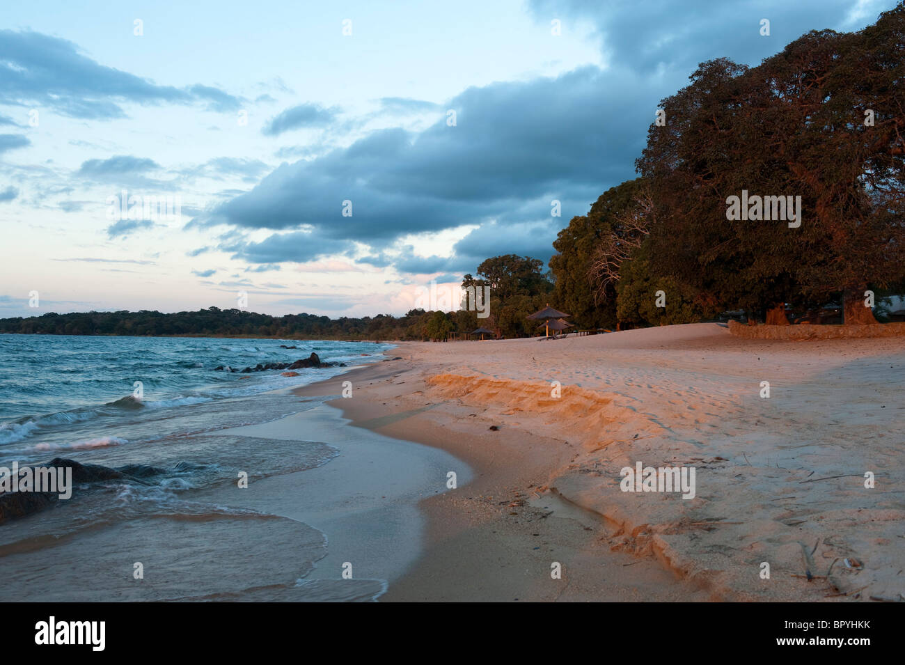 Beach, Chintheche, Malawi Stock Photo - Alamy