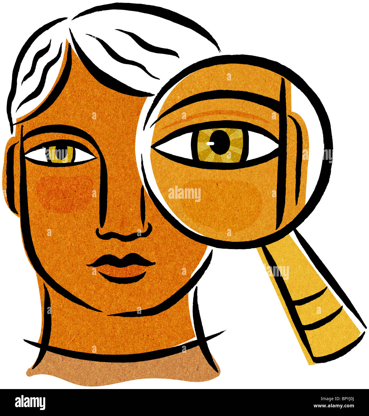 Examine eyes century hi-res stock photography and images - Alamy